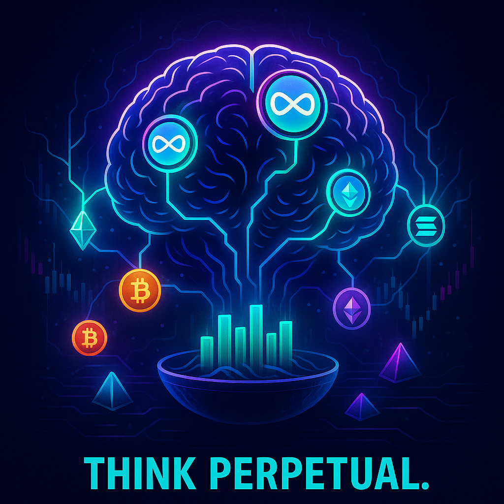 PERP Overmind Neon Brain - PERPETUAL Meme